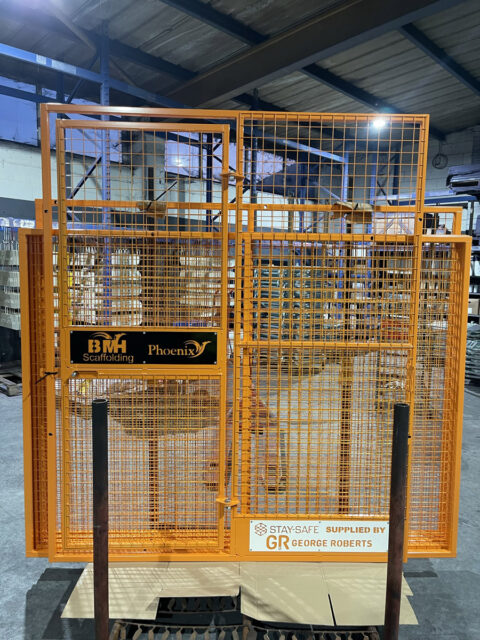 Stay-Safe Stair Tower Security Gate and Surround - Scaffold Gate